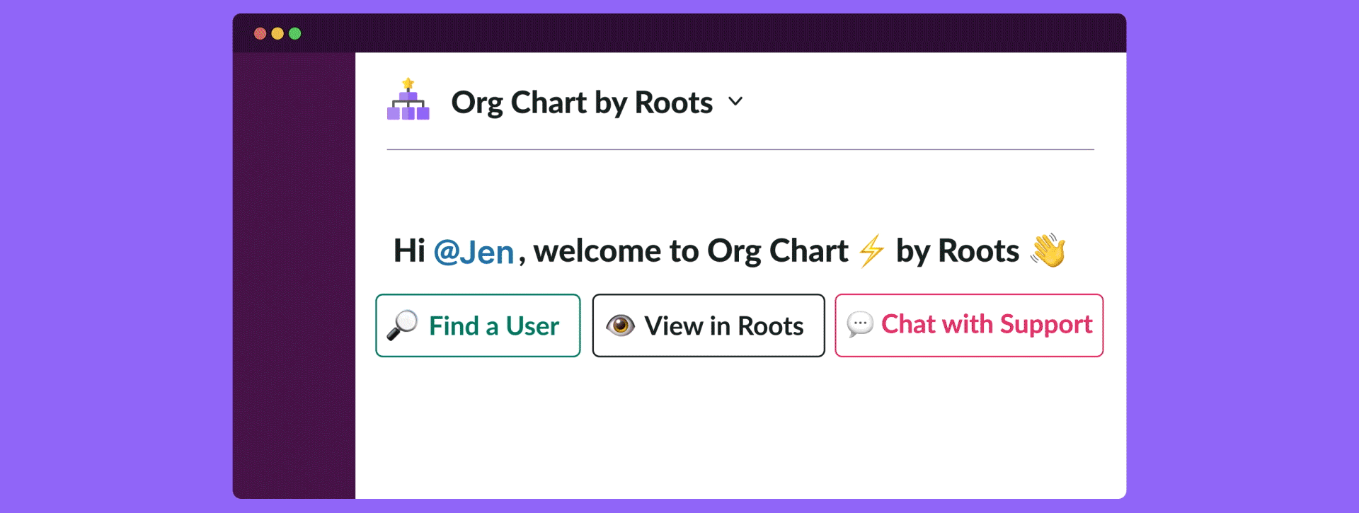 An Org Chart? In Slack? For Free?