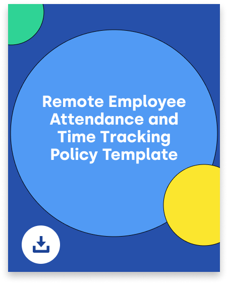 Remote Employee Attendance and Time Tracking Policy Template