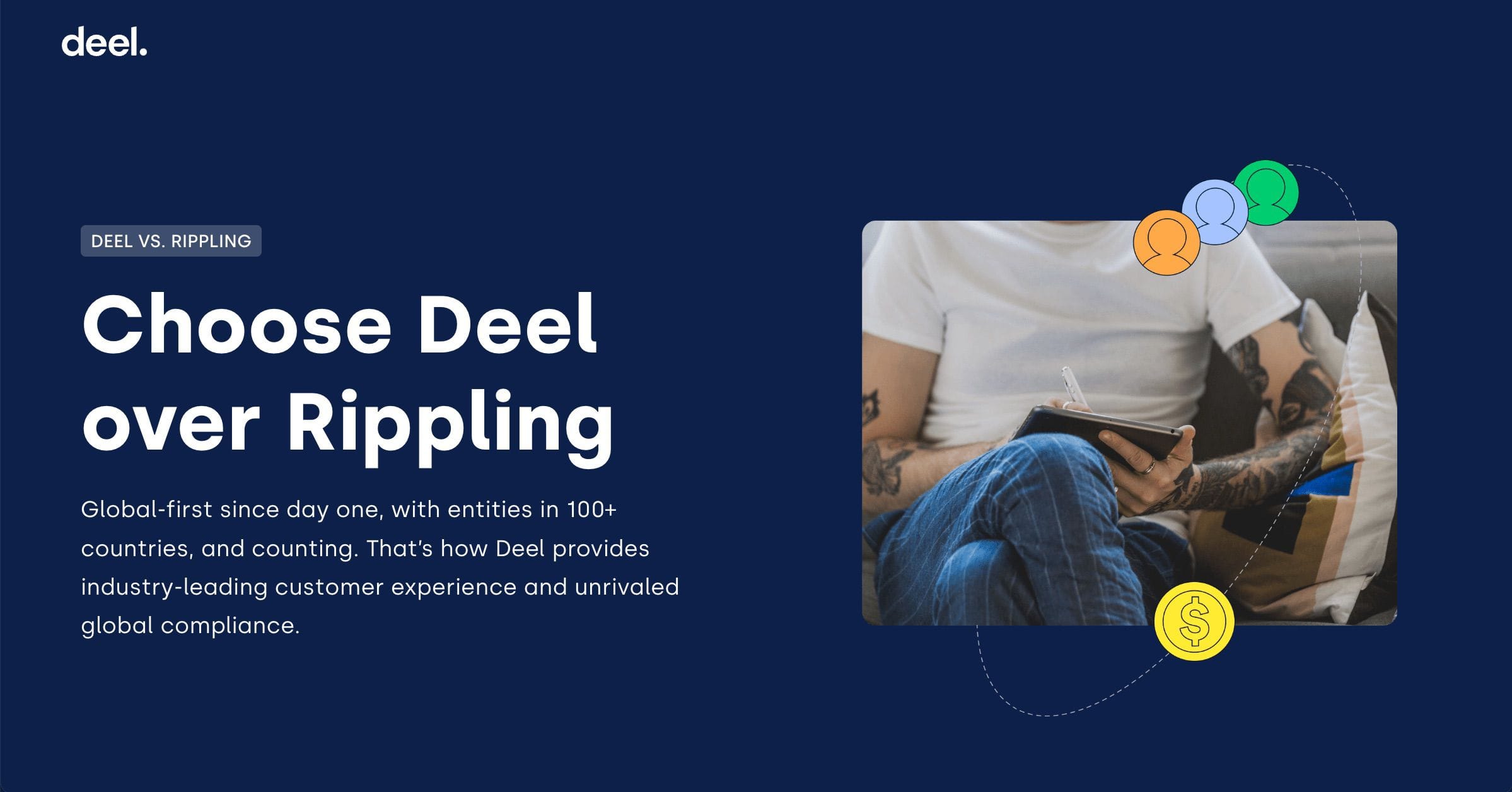 How does Deel compare to Rippling? How does Deel compare to Rippling?